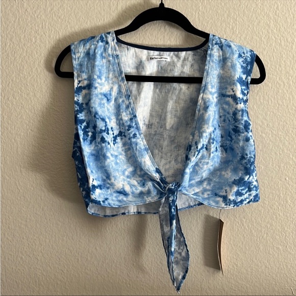 Reformation | Pants & Jumpsuits | Reformation Fawn Linen Top Pants Set ...